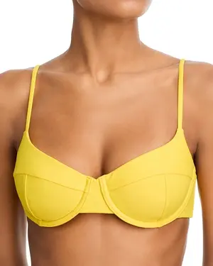 Ramy Brook Mona Bikini Top - Sunglow