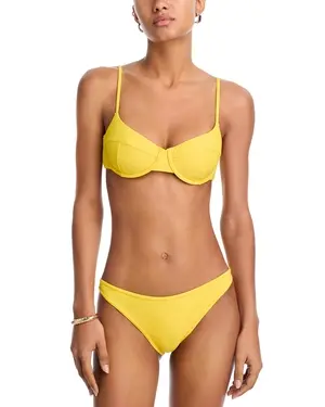 Ramy Brook Mona Bikini Top - Sunglow