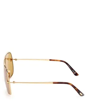 TOM FORD 63mm Stavros Navigator Sunglasses