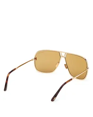 TOM FORD 63mm Stavros Navigator Sunglasses