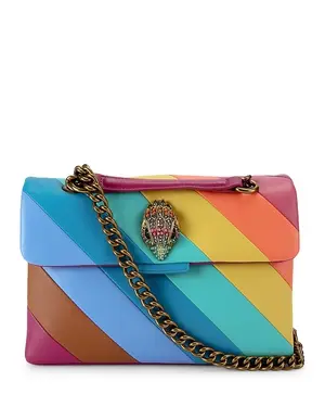 Kurt Geiger Leather Kensington Shoulder Bag Multi