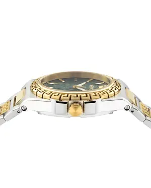 Versace Greca Reaction Watch, 38mm - Two Tone