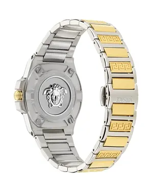 Versace Greca Reaction Watch, 38mm - Two Tone