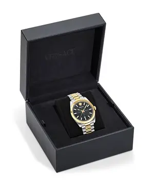 Versace Millenyium 40mm Watch - Black/two Tone