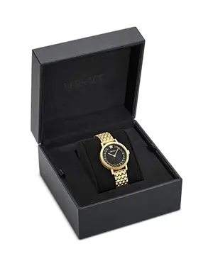 Versace Greca Fortuna Bracelet Watch, 35mm - Gold
