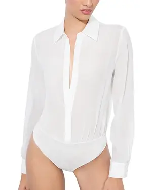 Alice + Olivia Willa Bodysuit - Off White