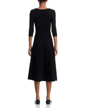 Co Knit V-neck Dress