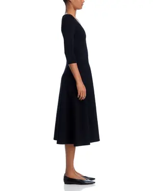 Co Knit V-neck Dress
