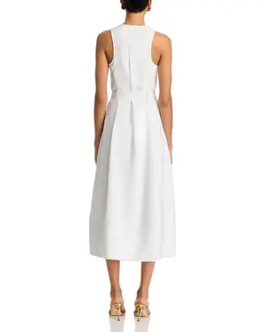 Ramy Brook Nomi Belted Midi Dress
