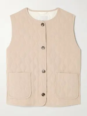 Varley Quilted Twill Vest