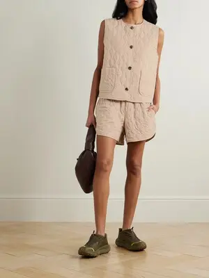 Varley Quilted Twill Vest