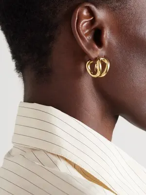 Lié Studio The Steffie -plated Earrings