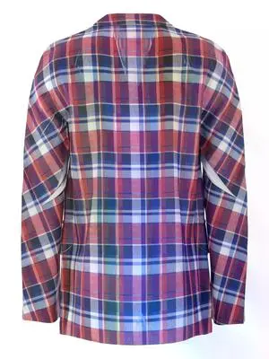 Comme Des Garçons Checked Blazer
