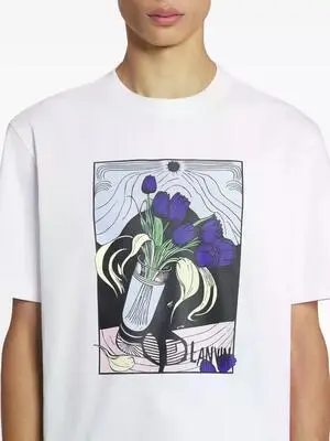 LANVIN Cotton T-shirt