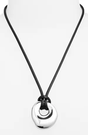 OPEN EDIT Pendant Slider Necklace