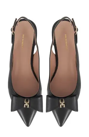 Bruno Magli Bella Slingback Flats - Black