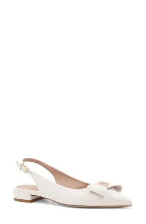 Bruno Magli Bella Slingback Flats - Bone