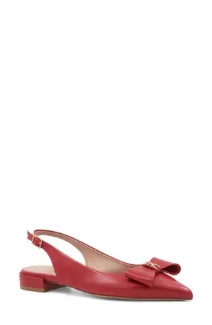 Bruno Magli Bella Slingback Flats - Red