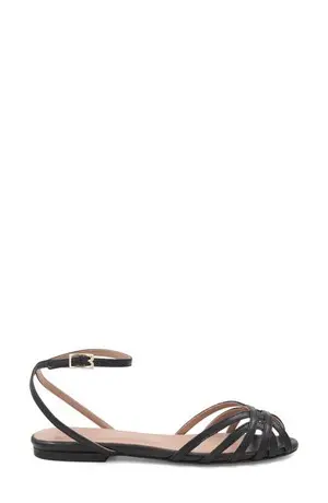 Bruno Magli Marta Ankle Strap Sandal - Black