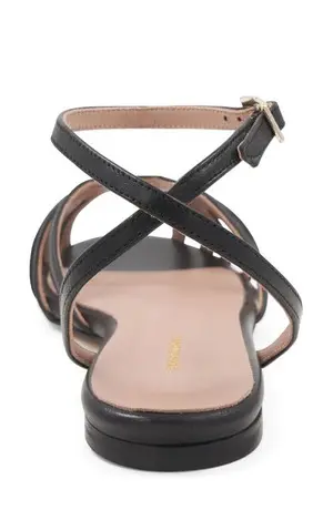Bruno Magli Marta Ankle Strap Sandal - Black