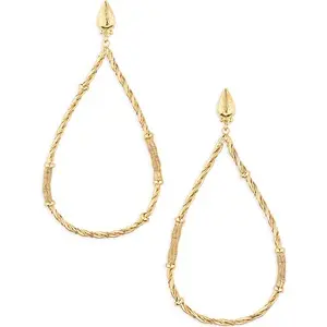 Gas Bijoux Torsade Bibi Drop Earrings - Gold