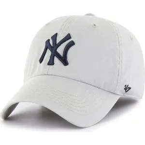 '47 New York Yankees Franchise Logo Fitted Cap - Gray