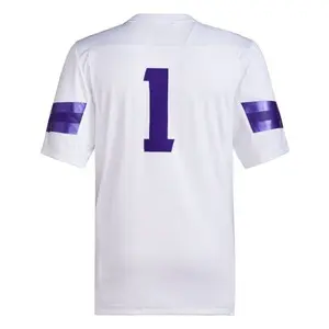 Adidas Washington Huskies Premier Football Jersey - White