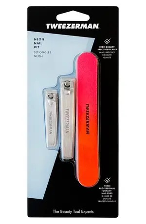 TWEEZERMAN Neon 5-piece Nail Care Kit