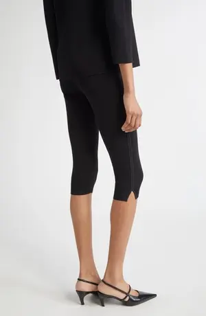 TOTEME Compact Knit Capri Trousers