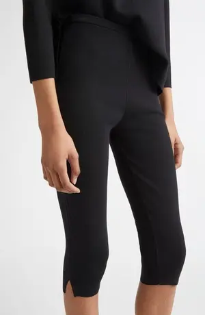 TOTEME Compact Knit Capri Trousers