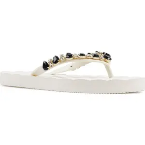 ZIGI Queen Flip Flop - White