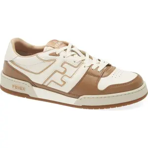Fendi Fendi FF Match Sneakers Bianco/mousse