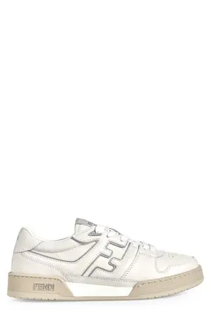 Fendi Ff Match Sneakers - White/grey
