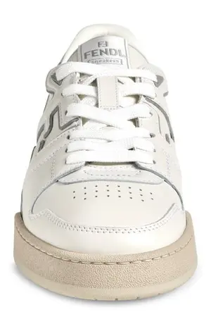 Fendi Ff Match Sneakers - White/grey
