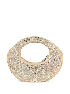 Philipp Plein Crystal-embellished Mini Bag - Neutrals