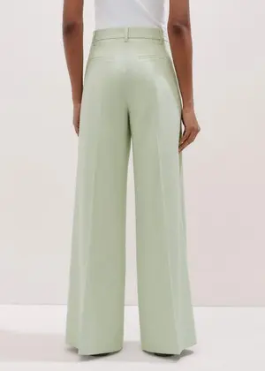 ME+EM Wide Leg Tailored Trouser