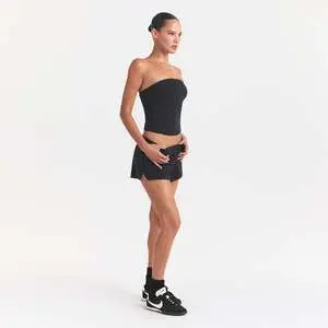 SKIMS Cotton Jersey Loose Short - Soot