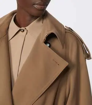Max Mara Virgin Wool Trench Coat