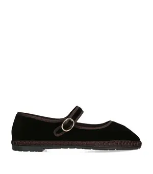 Flabelus Mary Jane Flats For Women