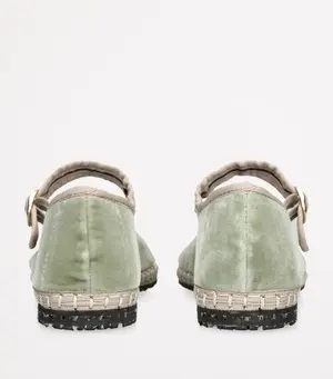 FLABELUS Velvet Uta Mary Janes