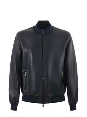 THE JACK LEATHERS Jacket - Blue