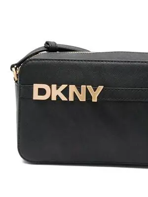 Dkny Logo Cross Body Bag - Black