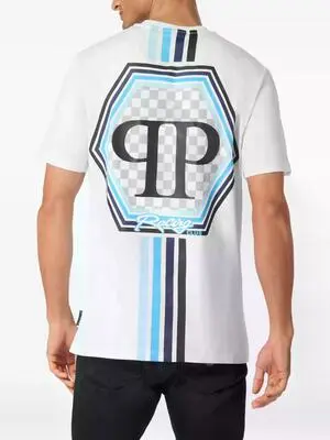 Philipp Plein Stripes Hexagon T-shirt