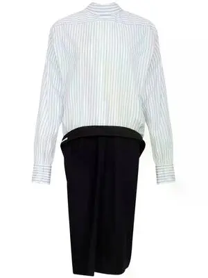 MAISON MARGIELA Panelled Midi Dress - White