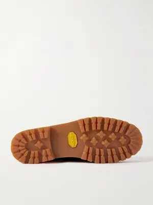 VINNY'S Aztec Suede Boat Shoes