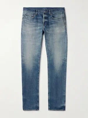 Saint Laurent Slim-fit Jeans - Blue