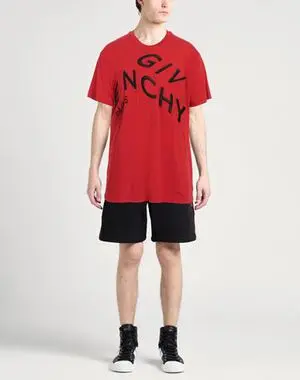 Givenchy T-shirt Size Cotton - Red