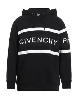 Givenchy Cotton-blend Logo Hoodie - Black