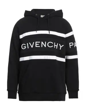 Givenchy Cotton-blend Logo Hoodie - Black