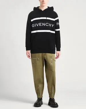 Givenchy Cotton-blend Logo Hoodie - Black